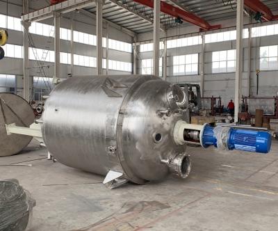Cina Reattore con giacca elettrica di riscaldamento rivestita in PTFE da 1000L per reazione continua del serbatoio di agitazione in vendita