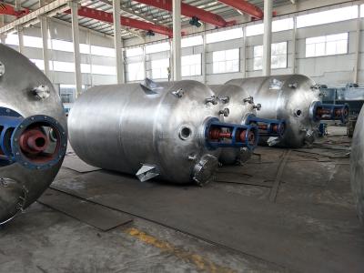 Cina Reattore con giacca elettrica di riscaldamento rivestita in PTFE da 1000L per reazione continua del serbatoio di agitazione in vendita