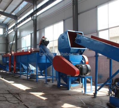 Cina Linea di riciclaggio di pellicole di plastica con lavatrice a attrito CE in vendita