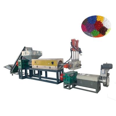 Chine Machine de pelletisation de déchets durs en PP PE HDPE LDPE avec fonction de recyclage des déchets plastiques à vendre