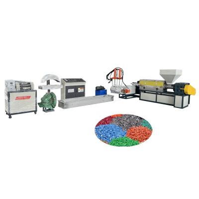 China High Double Stage Plastic Recycling Pelletizing Machine For PP PE HDPE LDPE LLDPE for sale