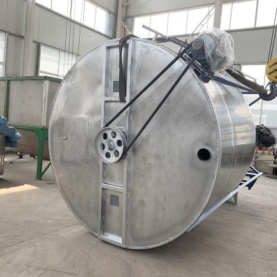 Cina Volume di carico massimo di 6000 l SUS304 Miscelatore a nastro a vite di tipo verticale di plastica in vendita