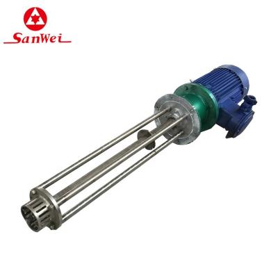 Cina 15 kW Homogenizzatore ad alta resistenza al taglio miscelatore emulsionante per sapone cosmetico a crema in vendita