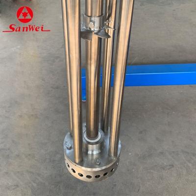 Cina 15 kW Homogenizzatore ad alta resistenza al taglio miscelatore emulsionante per sapone cosmetico a crema in vendita