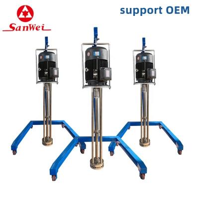 Cina 15 kW Homogenizzatore ad alta resistenza al taglio miscelatore emulsionante per sapone cosmetico a crema in vendita