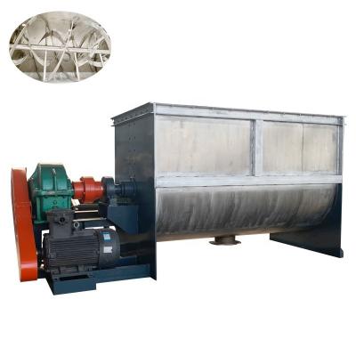 中国 1600 KG 肥料 混ぜ機 客が要求する電圧を持つ水平リボンブレンド粉末混ぜ機 販売のため