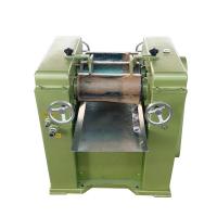 China S150 Lab Mini Grinding Triple Roll Mill Machine 150mm Roller for Paste Material Soap Paint Ink for sale