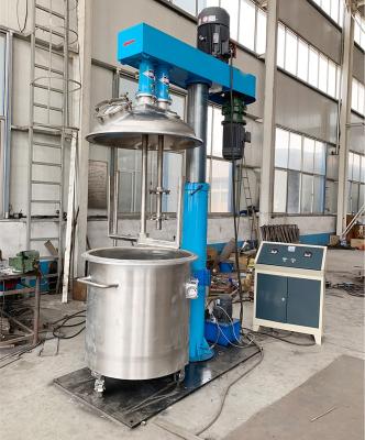 Cina miscelatore industriale a doppio albero con raschiatore a parete Potenza 7,5 kW in vendita