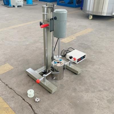 China 1 L Max. Laadvolume Chemische stoffen Elektrotechnisch laboratorium Hoge scheerhoge snelheid Disperser Mixer Te koop