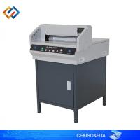 China Automatic Electric Paper Cutter 450mm Cutting Width 750W Industrial Guillotine for sale