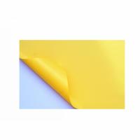 China White 1mm PVC Sheet Water Based Pressure Sensitive Adhesive Custom Sizes Available for sale