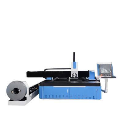 China Raycus CNC Laser Fiber Cutting Machine 4KW / 6KW Rotary Laser Cutting Machine for sale