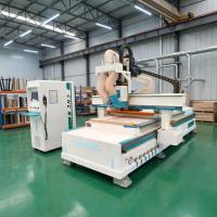 China Industrial ATC CNC Router Machine 1300x2500mm 9kW Auto Tool Change 380V for sale