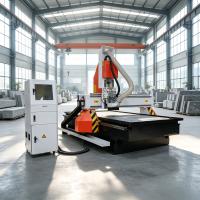 China 2D 3D CNC Stone Carving Machine 1200x1200mm Tombstone Engraver with 6kW Spindle for sale