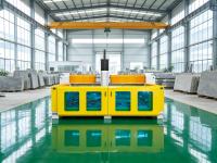China Syntec Stone CNC Router Machine 1500x3000mm Granite Countertop Milling with 9kW Spindle for sale