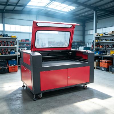 China 1390 6090 Co2 Laser Cutting Machine Plastic Rubber CNC Laser Engraving Machine for sale