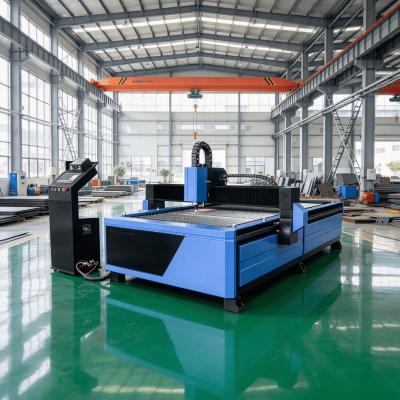 China 100A Plasma Cutting Machine Starfire Controller Sheet Metal CNC Machine 50Hz for sale