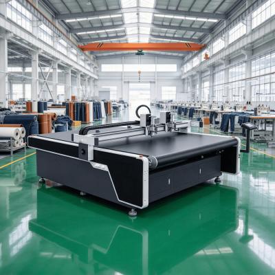 China 380V Vibrating Cutting Machine Rdcam Fiberglass Cutting Machine Oscillating for sale