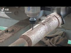 Roterende Houten CNC CNC van het de Houtbewerkingshoutsnijwerk van de Malenmachine Machine Vier As