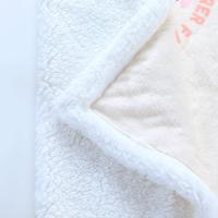 China 2 Layer Polyester Fleece Throws 30X40 Inch Microfiber Soft Flannel Blanket for sale