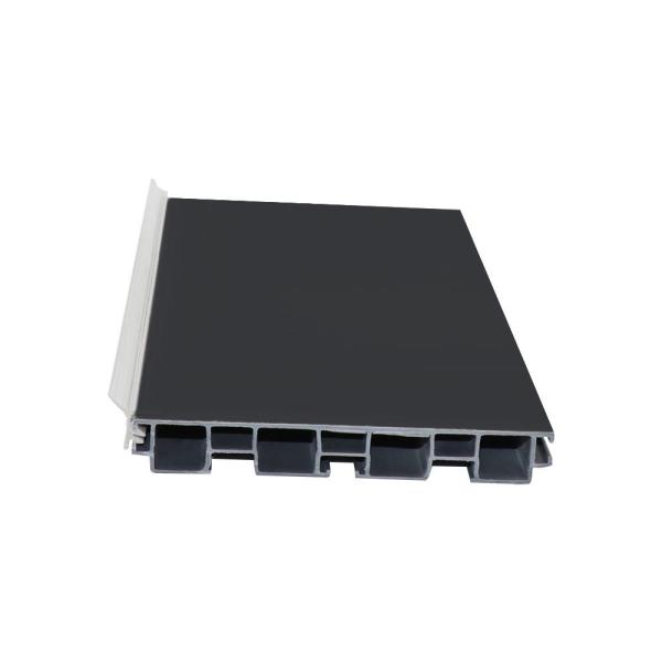 Quality Sliver PVC Cornice Skirting Line for Interior Decorative Plastic Base Board for sale