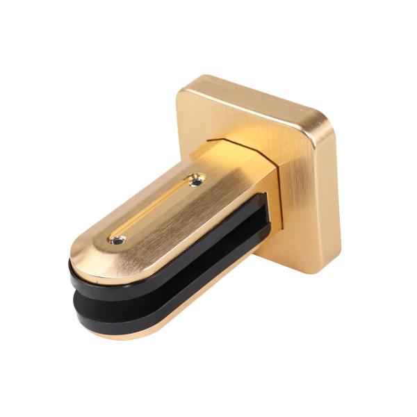 Quality Aluminum Alloy Glass Clamp for Pool Fence Glass Posts on Bridge Railings / Handrails for sale