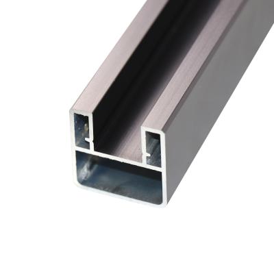 China Flooring Mounted Glass Railing System for Balcony Deck Stair Swimming Pool and Porch for sale
