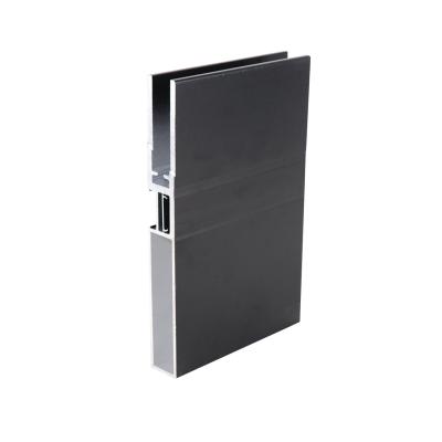China Aluminium Profile Glass Guardial Base Railing Glass Aluminum Channel With LED Light for sale
