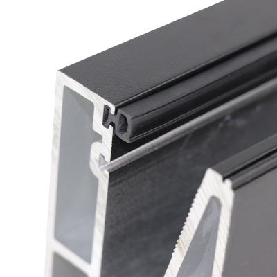 China Minimalist Design Style U Channel Glass Balustrade for Glass Handrails Balcony Railing for sale