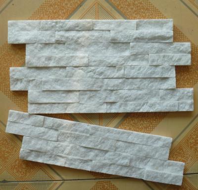 China white color quartzite wall covering for sale