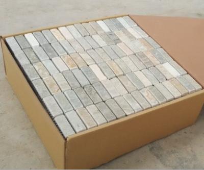 China 30.5*30.5cm*1cm mosaic slate stone floor tiles for sale