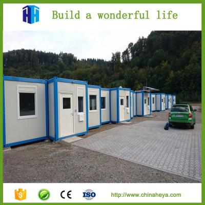 China 20 FT prefabricated cabin steel container house container worker's camp for sale