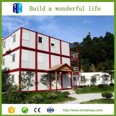 China 2017 New designing storey flat standard apartment or reside cabins with high quality for sale