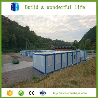 China cheap prefab camp expandable flat pack container house prefabricated for sale