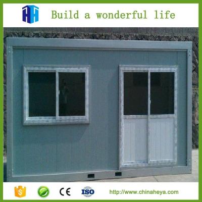 China prefabricate sandwich panel expandable folding container house construction project for sale