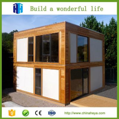 China HEYA prefab steel frame shipping living container homes house building for sale