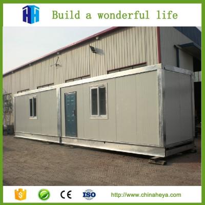 China prefabricated steel frame container house 20ft 40ft changing room prices for sale