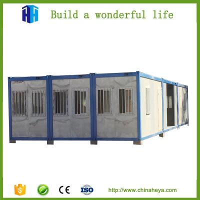 China low cost prefab modular portable hotel steel framed container house prices india for sale