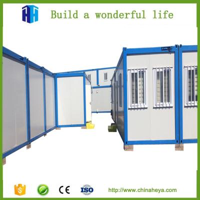 China puerto rico prefab flat pack expandable shipping steel container house for sale for sale