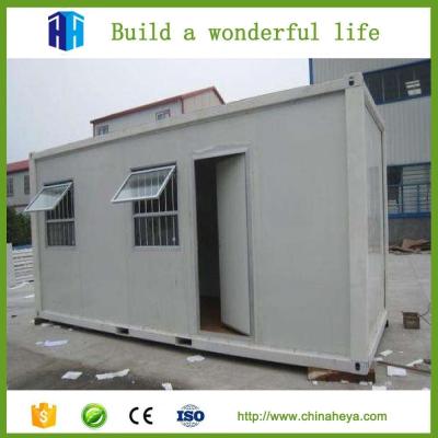 China portable prefabricated houses prebuilt flat roof container houses for sale