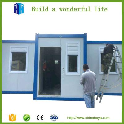China Made in China fast steel construction modular simple container house for sale