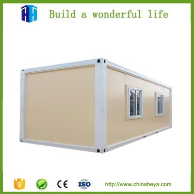 China 20ft ready-made simple prefabricated mobile flat pack container house for sale