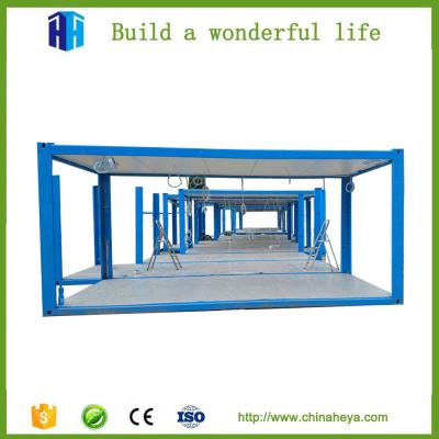 China prefabricated flat pack container house prefab camping construction for sale