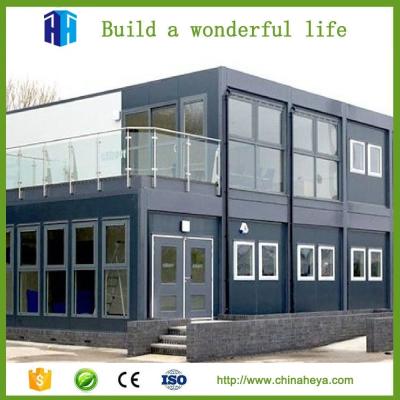 China prefabricated 40ft modular container office building easy construction for sale