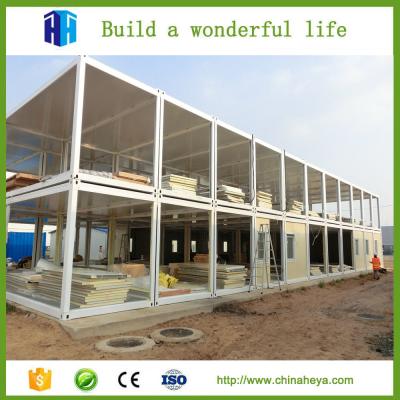 China prefabricated sandwich panel container house for office construction for sale
