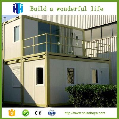 China prefabricated steel structure shipping container offices complete for sale