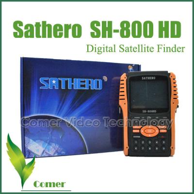 China 1080 baliza luminosa satélite completa do medidor 22KHz do inventor da tevê Digital do sathero sh-800hd de HD à venda