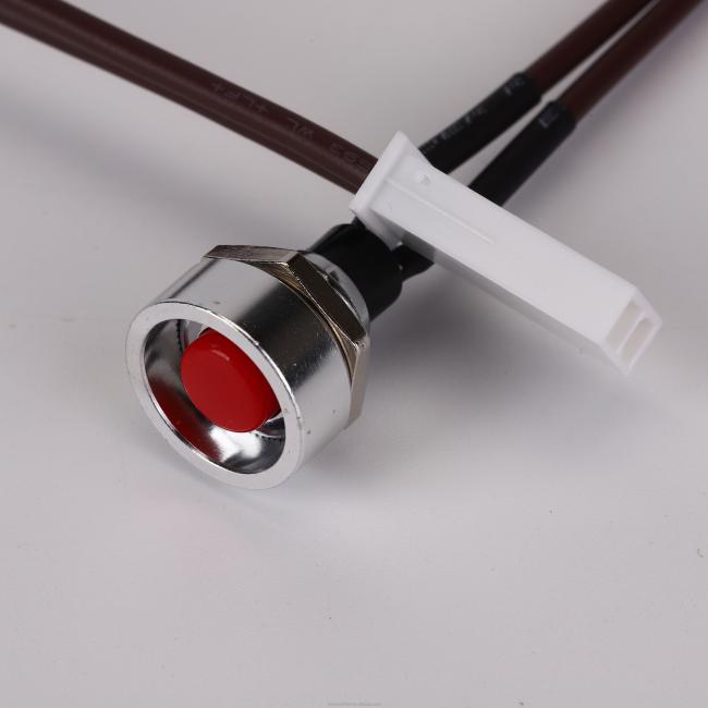 Close-up of electronic connector harness