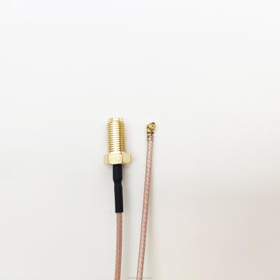 Cina Cavi RF coassiali personalizzati SMA femminile a Ipex4 Gen4 Mhf4 Assemblaggio del cavo RG178 in vendita