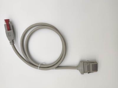 China 8 Pin 24V zu 1X8P Drucker Grau 12V mit USB-Kabel zu verkaufen